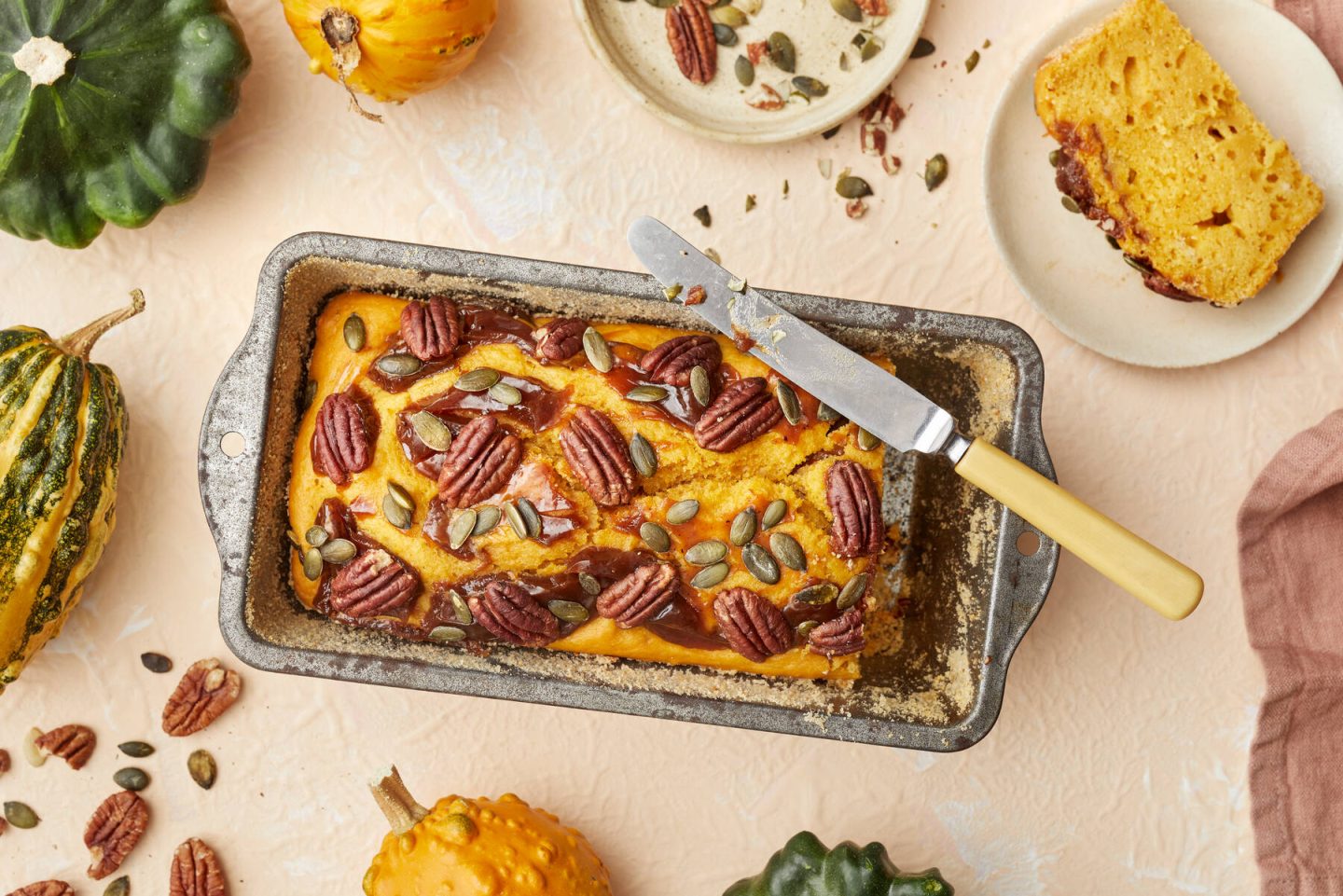 Kurpitsaleipä eli pumpkin bread - Valio