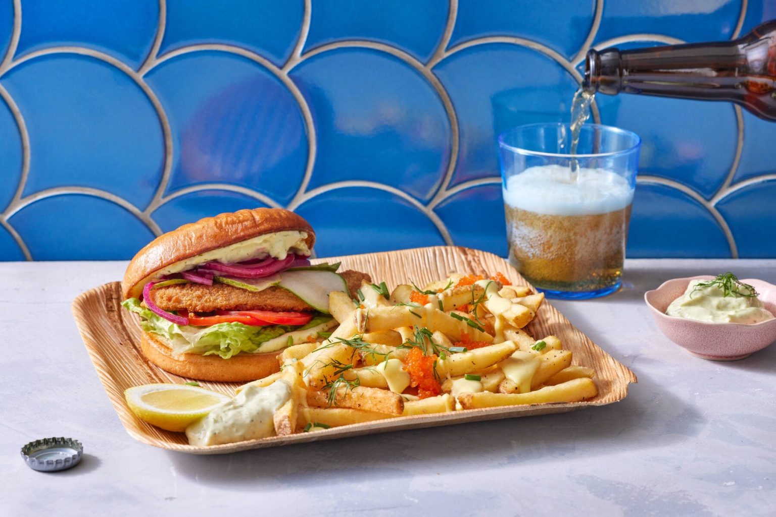 Cheddar-toastburger - Valio