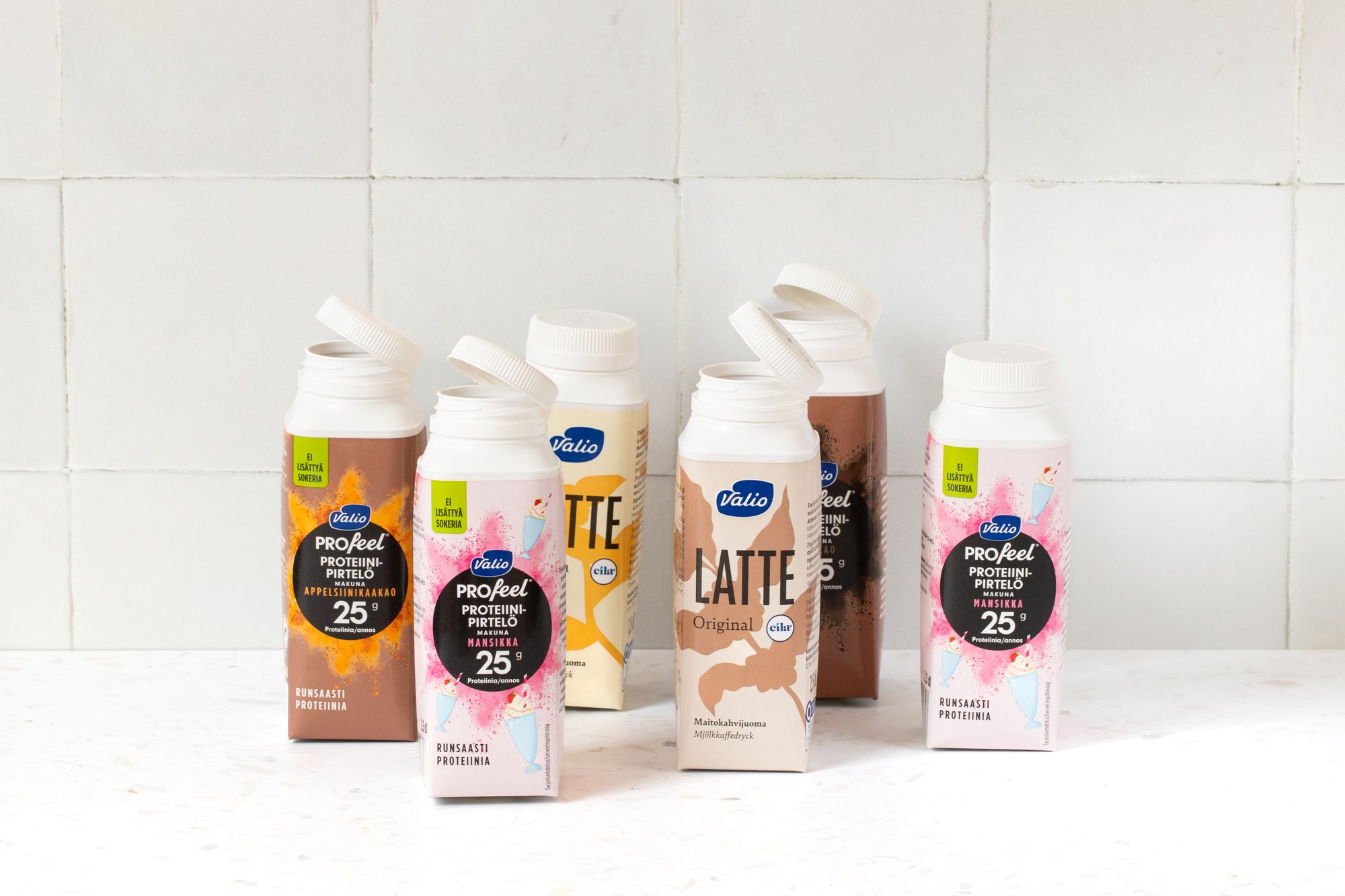 Valion välipalatuotteiden korkit uudistuvat – 30-prosenttisesti ...