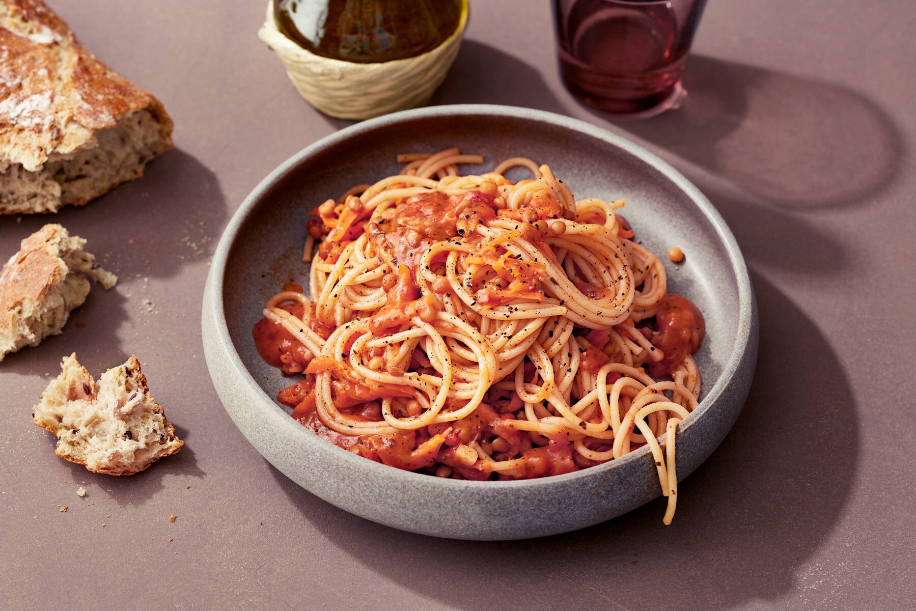 Helppo linssibolognese - Valio