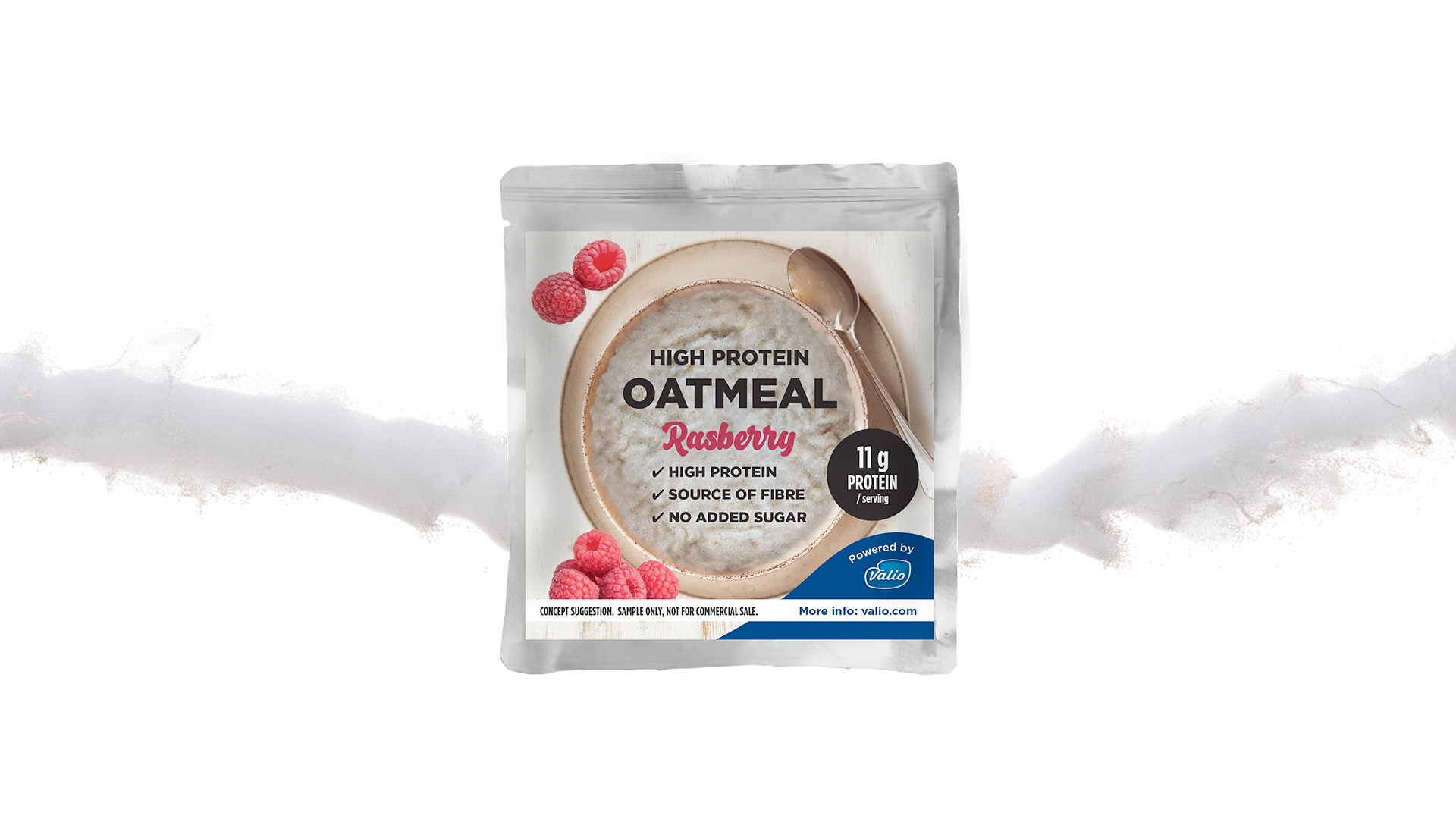 Request a high-protein oatmeal sample - valio.com