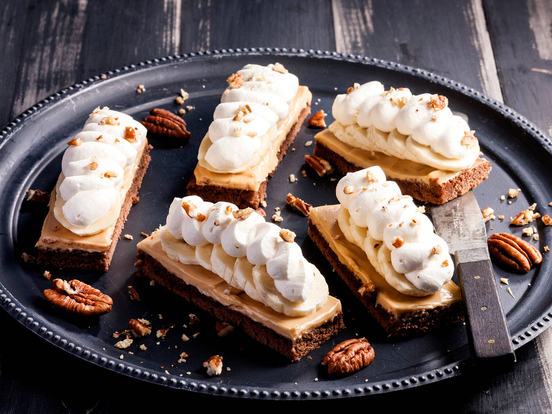 Banoffee leivokset - Valio Aimo
