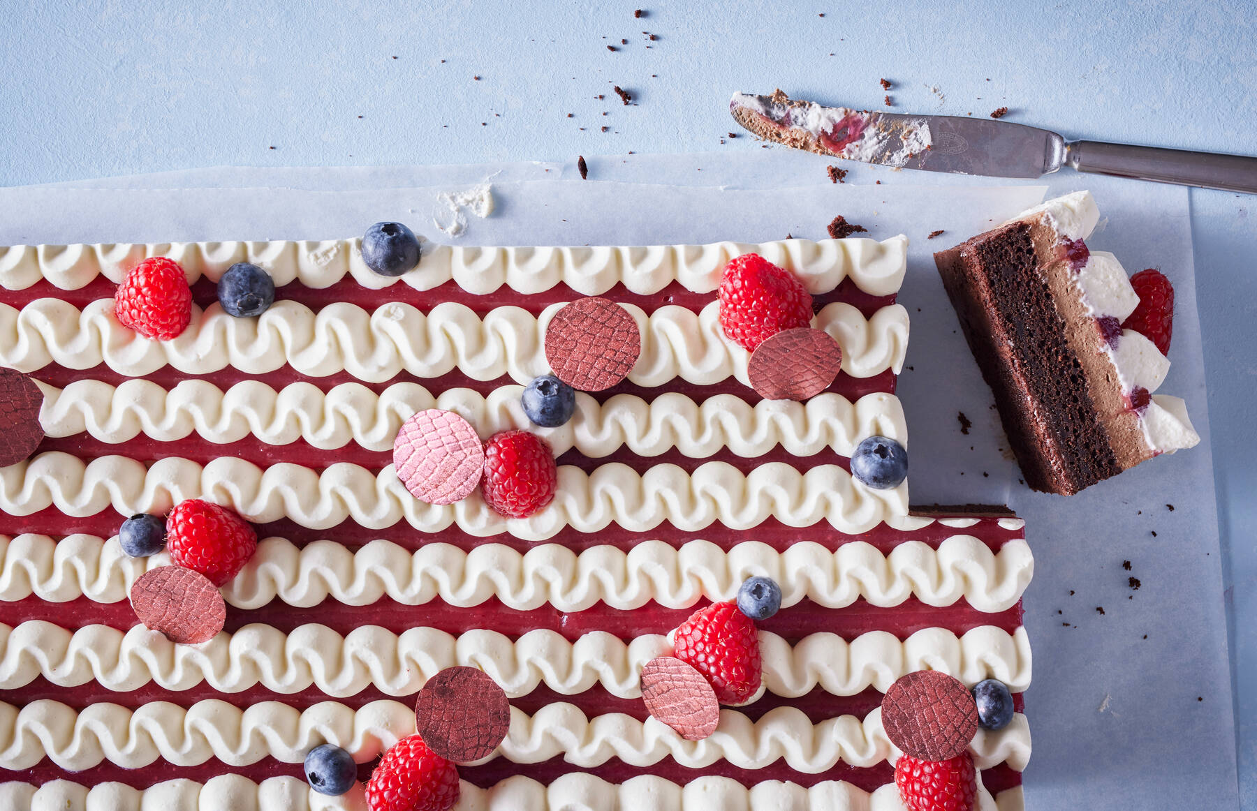 Suklaalevykakku - Valio Aimo