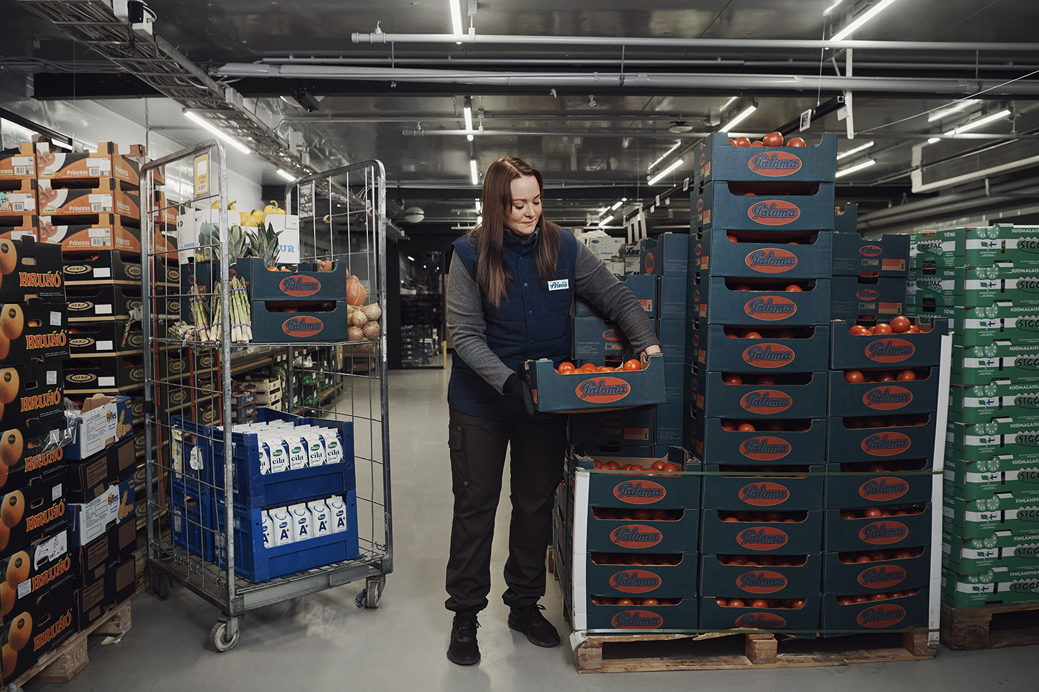 Click and Collect service grows at Helsinki wholesale store - Valio Aimo